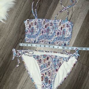 Xhilaration | Swim | Xhilaration Cottagecore Smocked Bikini Set | Poshmark